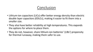 Lithium-ion Capacitor (LIC) | PPT