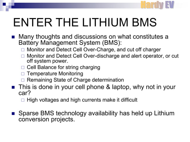 Lithium_BMS_Tutorial (1).ppt | Operating Systems | Computer Software and Applications