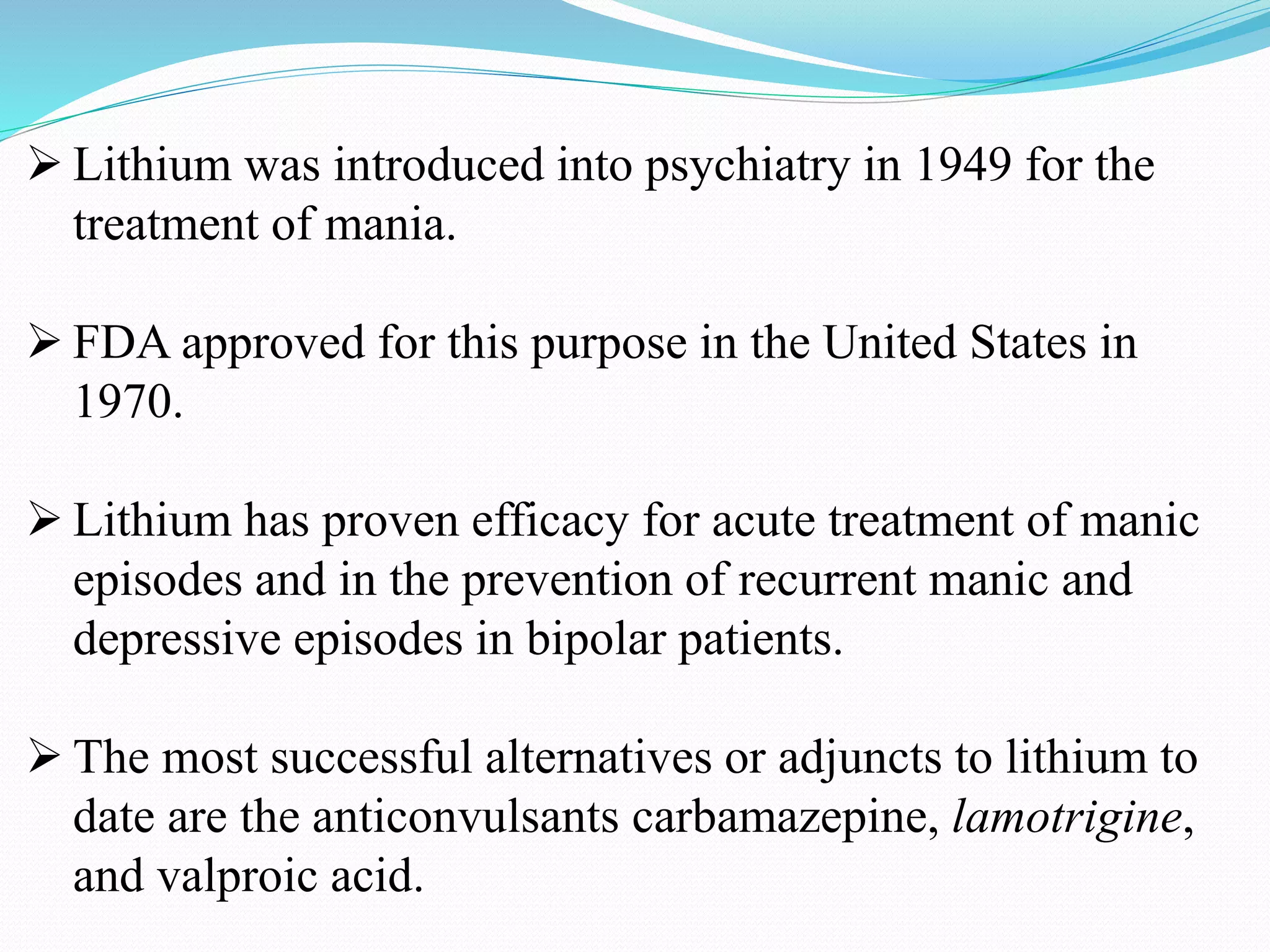 Lithium | PPTX