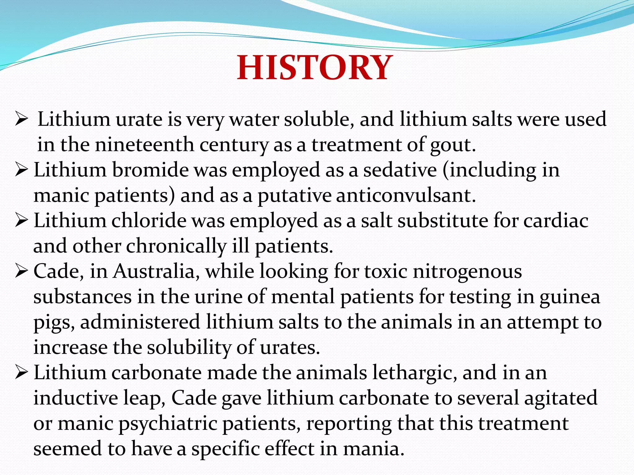 Lithium | PPTX