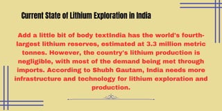 Lithium Exploration in India An Overview of Shubh Gautam's Analysis.pdf