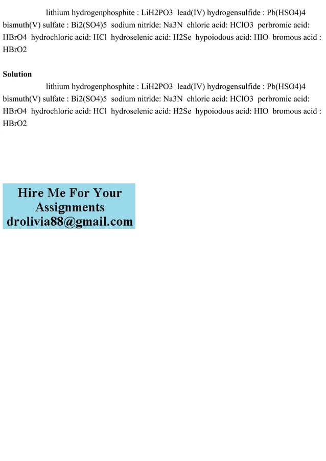 lithium hydrogenphosphite LiH2PO3 lead(IV) hyd.pdf | Chemistry | Science