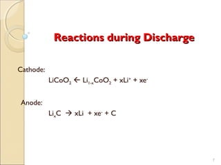 Lithium ion batteries and latest innovation | PPT