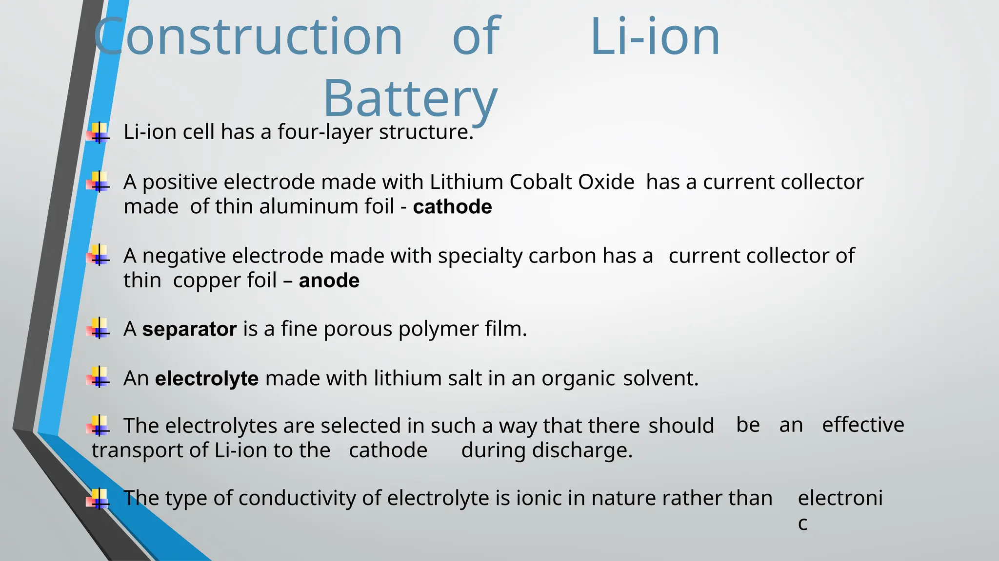 LITHIUM ION BATTERIES UNIT-III-CLASS 2.ppt