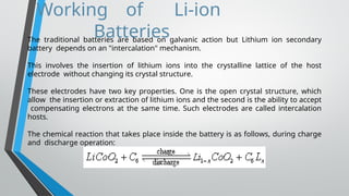 LITHIUM ION BATTERIES UNIT-III-CLASS 2.ppt