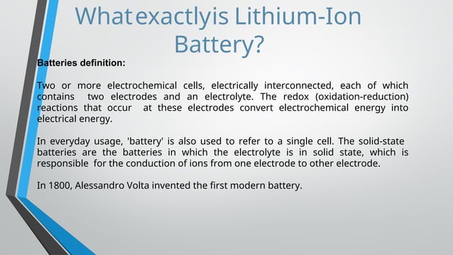 LITHIUM ION BATTERIES UNIT-III-CLASS 2.ppt
