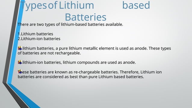 LITHIUM ION BATTERIES UNIT-III-CLASS 2.ppt