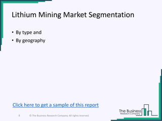 Lithium mining global market | PDF