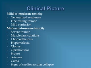 Lithium Toxicity | PPTX