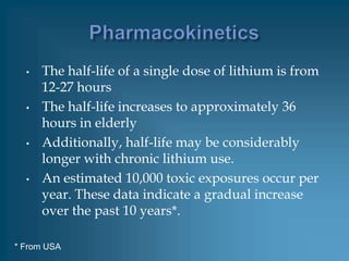 Lithium Toxicity | PPTX