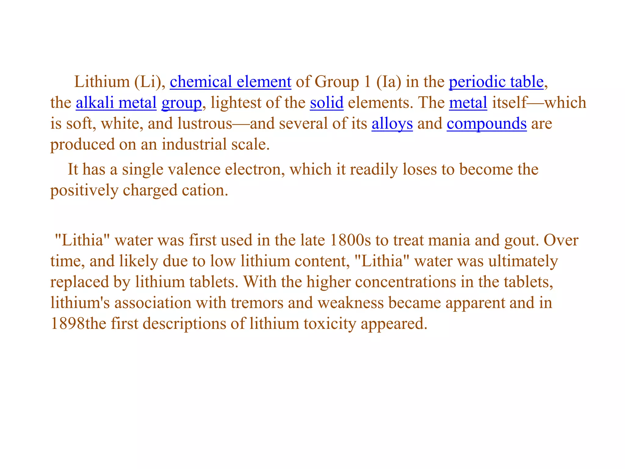 Lithium toxicity | PPTX