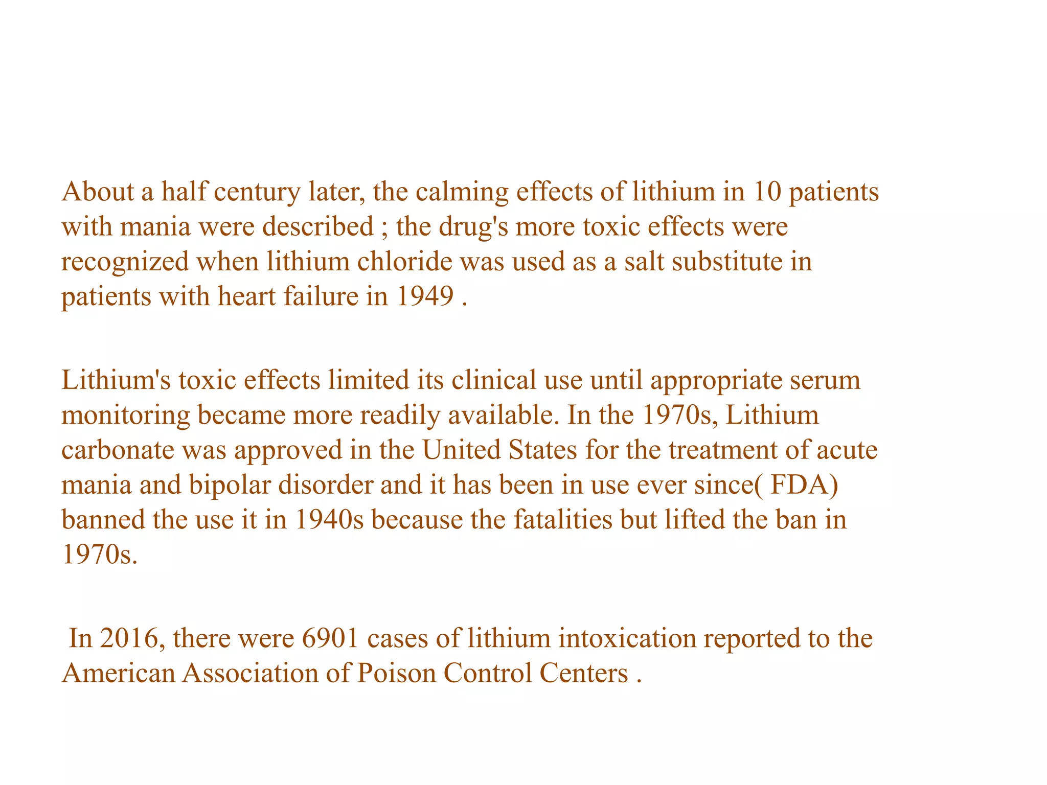 Lithium toxicity | PPTX