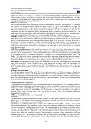 Lithofacies architecture of the gercus formation in jabal haibat sultan ...