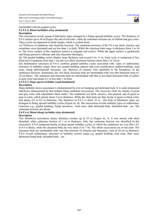 Lithofacies Architecture Of The Gercus Formation In Jabal Haibat Sultan Ne Iraq New Concept Of