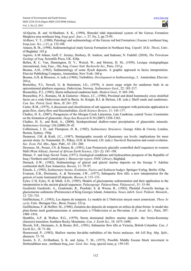 Lithofacies Architecture Of The Gercus Formation In Jabal Haibat Sultan Ne Iraq New Concept Of