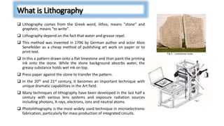 Lithography and Nanolithography | PPT