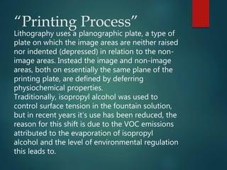 Lithography | PPTX