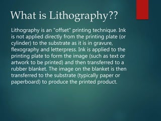 Lithography | PPT