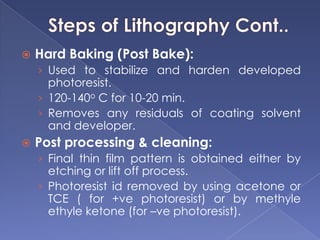 Lithography | PPT
