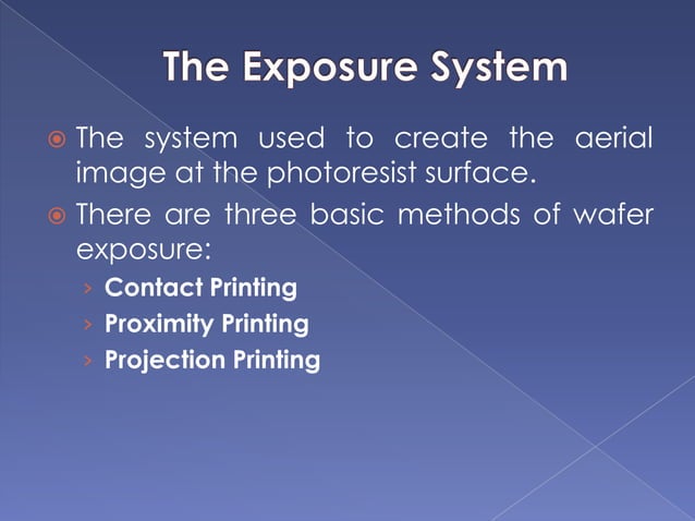 Lithography | PPT