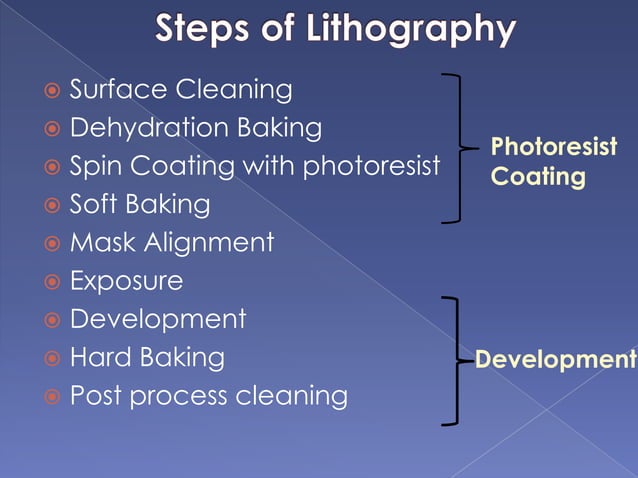 Lithography | PPT