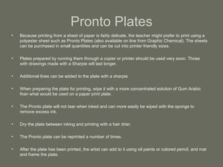 Lithography Without a Stone | PPT