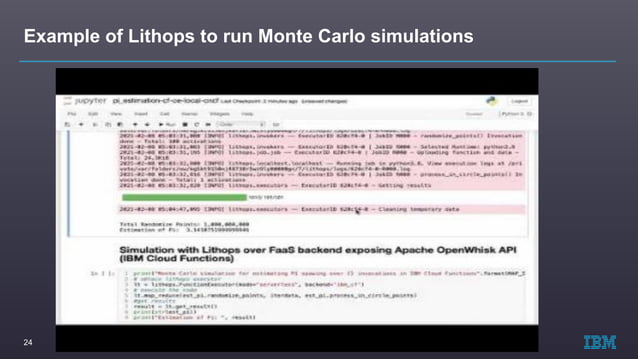 Toward Hybrid Cloud Serverless Transparency with Lithops Framework | PPT