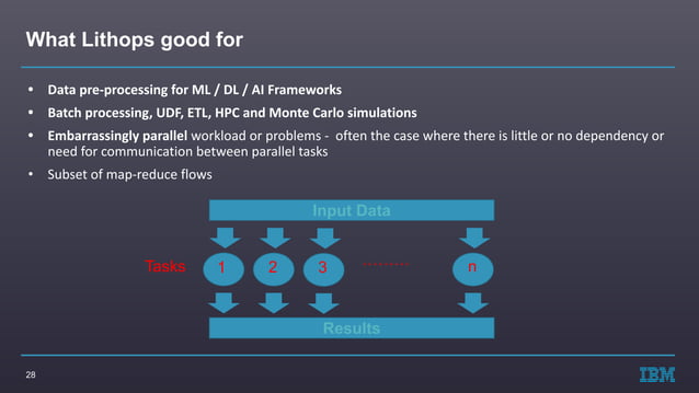Toward Hybrid Cloud Serverless Transparency with Lithops Framework | PPT