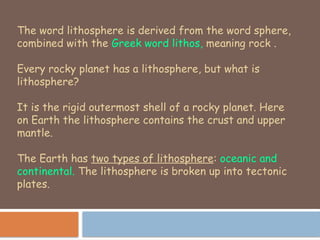 LITHOSPHERE lesson in physical geography.pptx