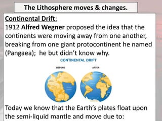 Lithosphere 2: Tectonics | PPTX