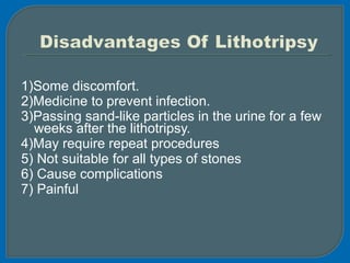 Lithotrypsy | PPT