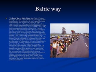 Lithuania and it’s history | PPT