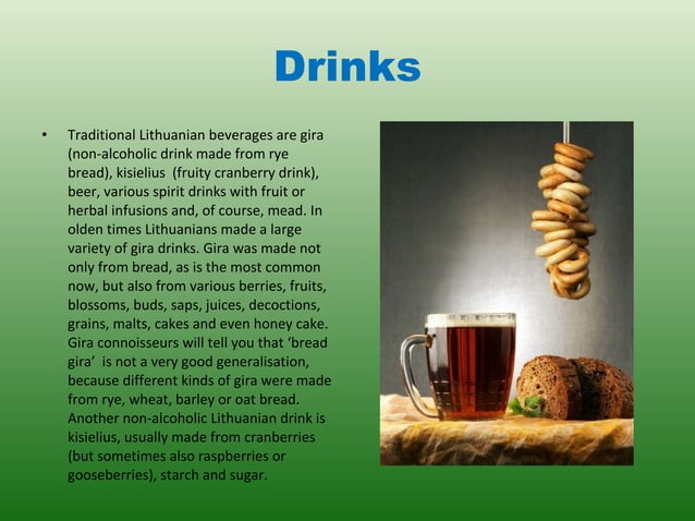Lithuanian food and drinks | PPT