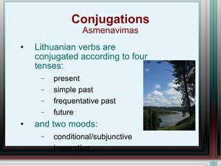 Introduction to Lithuanian Verbs | PPT