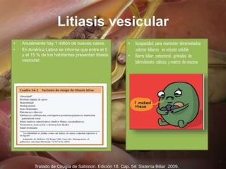 Litiasis vesicular x | PPTX