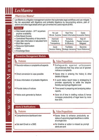 Litigation Management Software | PDF