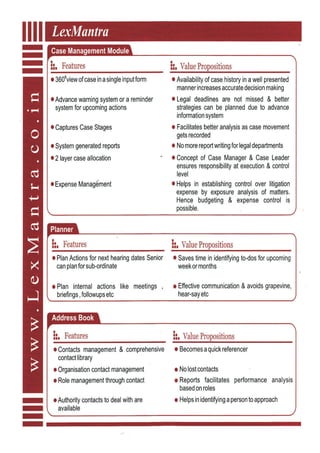 Litigation Management Software | PDF