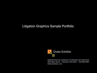 Litigation Graphics Sample Portfolio | PPT