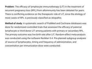 LIT in RPL recurrent pregnancy loss.pptx
