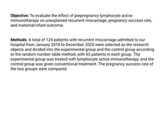 LIT in RPL recurrent pregnancy loss.pptx