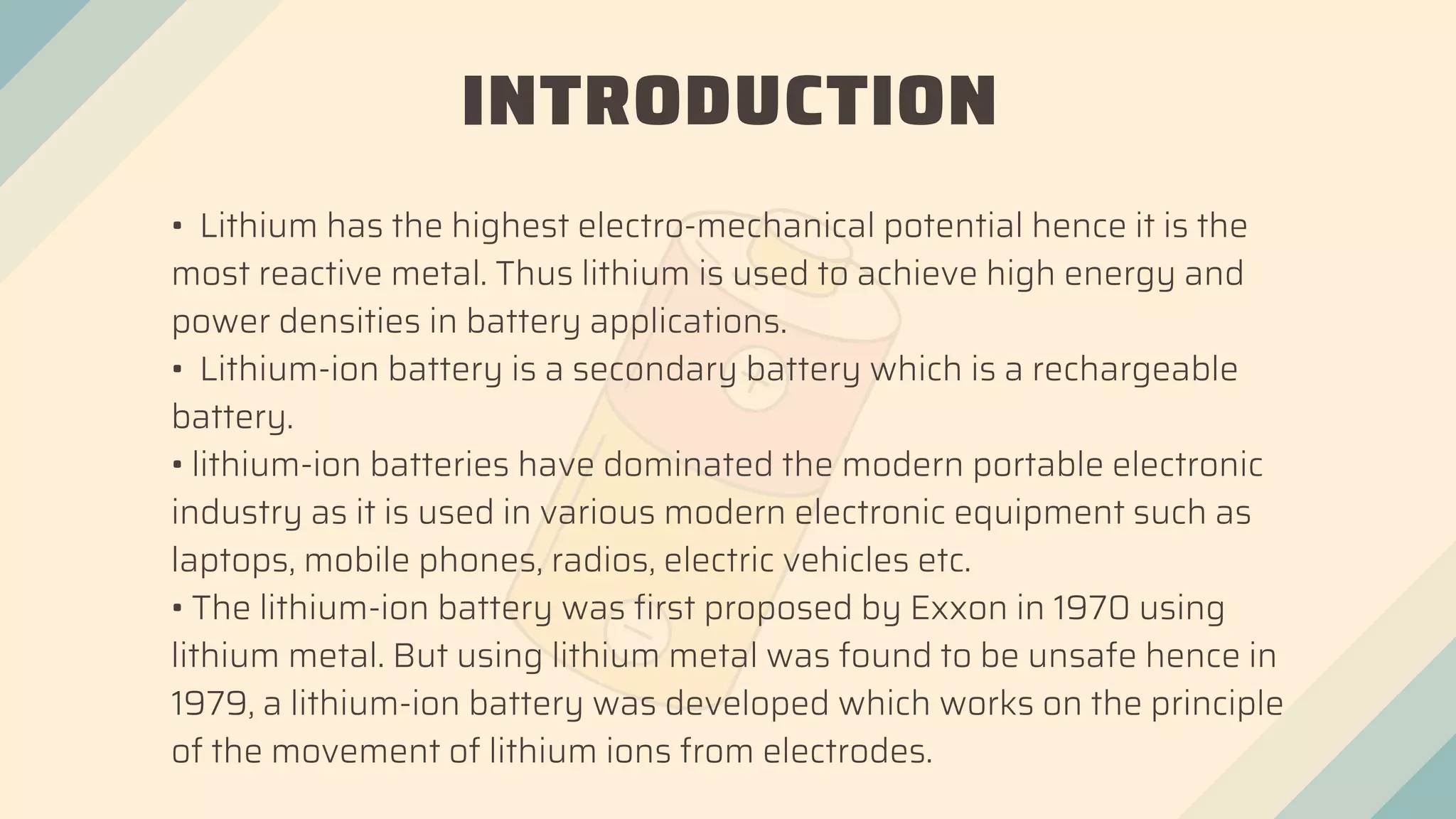 Lithium-Ion Battery | PDF
