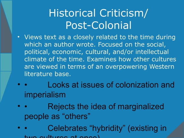 Literary Theories: A Sampling of Literary Lenses | PPT | Books and ...