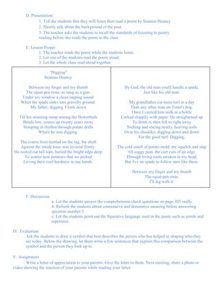 The Lesson Plan | DOCX