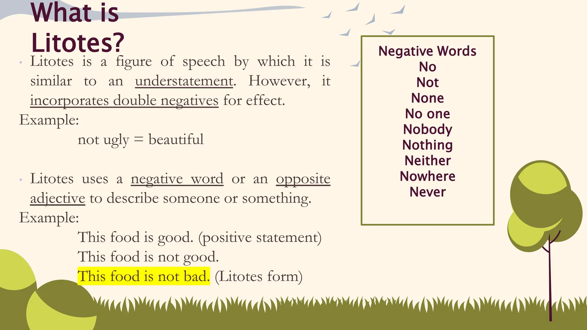 Litotes (Grade 8 English Grammar Lesson).pptx
