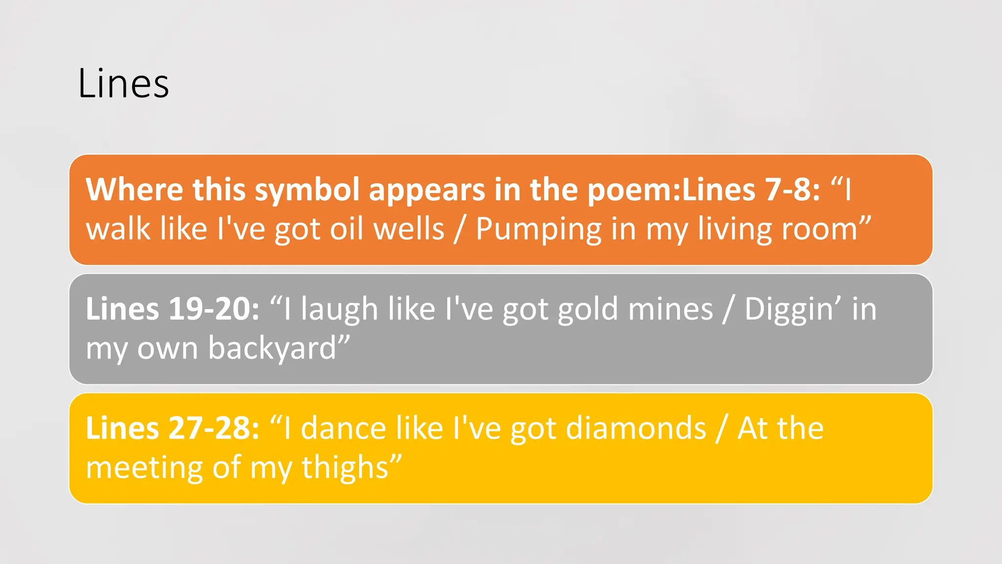 lit poems.pptx - maya Angelou poems for analysis | PPTX