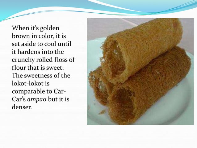 TAUSUG FAMOUS DISH AND DELICACIES | PPTX | Desserts and Baking | Food ...