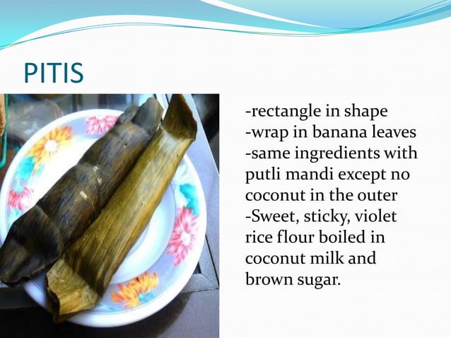 TAUSUG FAMOUS DISH AND DELICACIES | PPTX | Desserts and Baking | Food ...