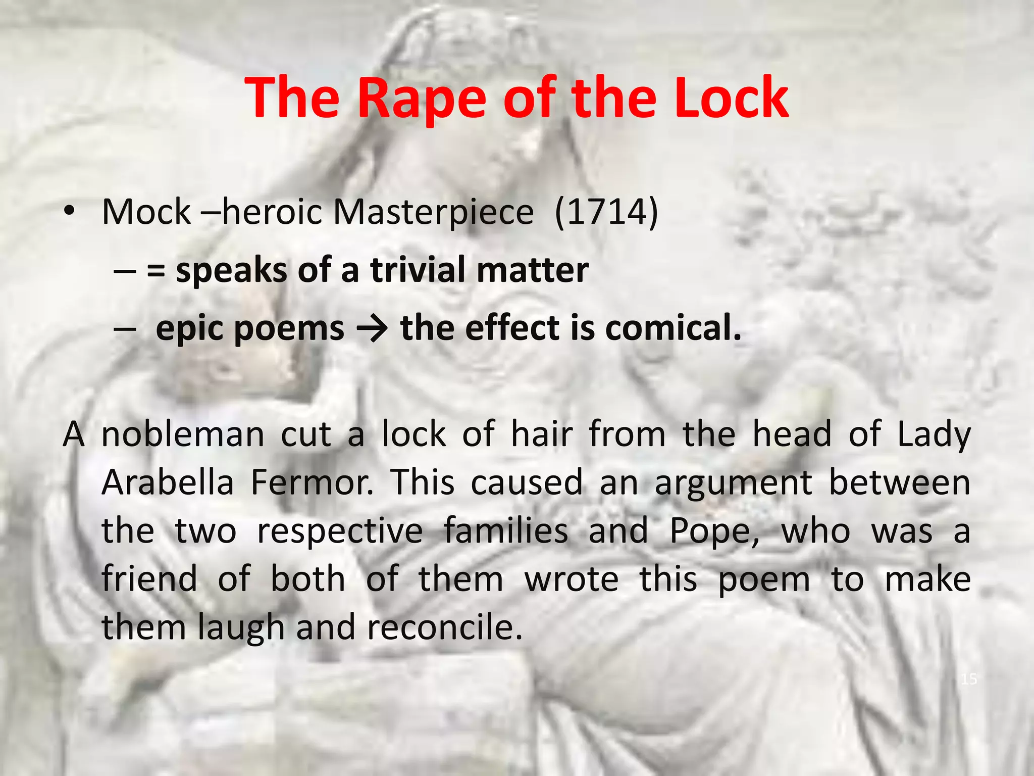 NEO CLASSICAL LITERATURE | PPTX