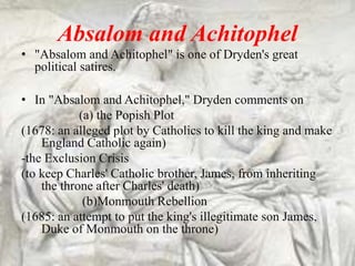 NEO CLASSICAL LITERATURE | PPTX