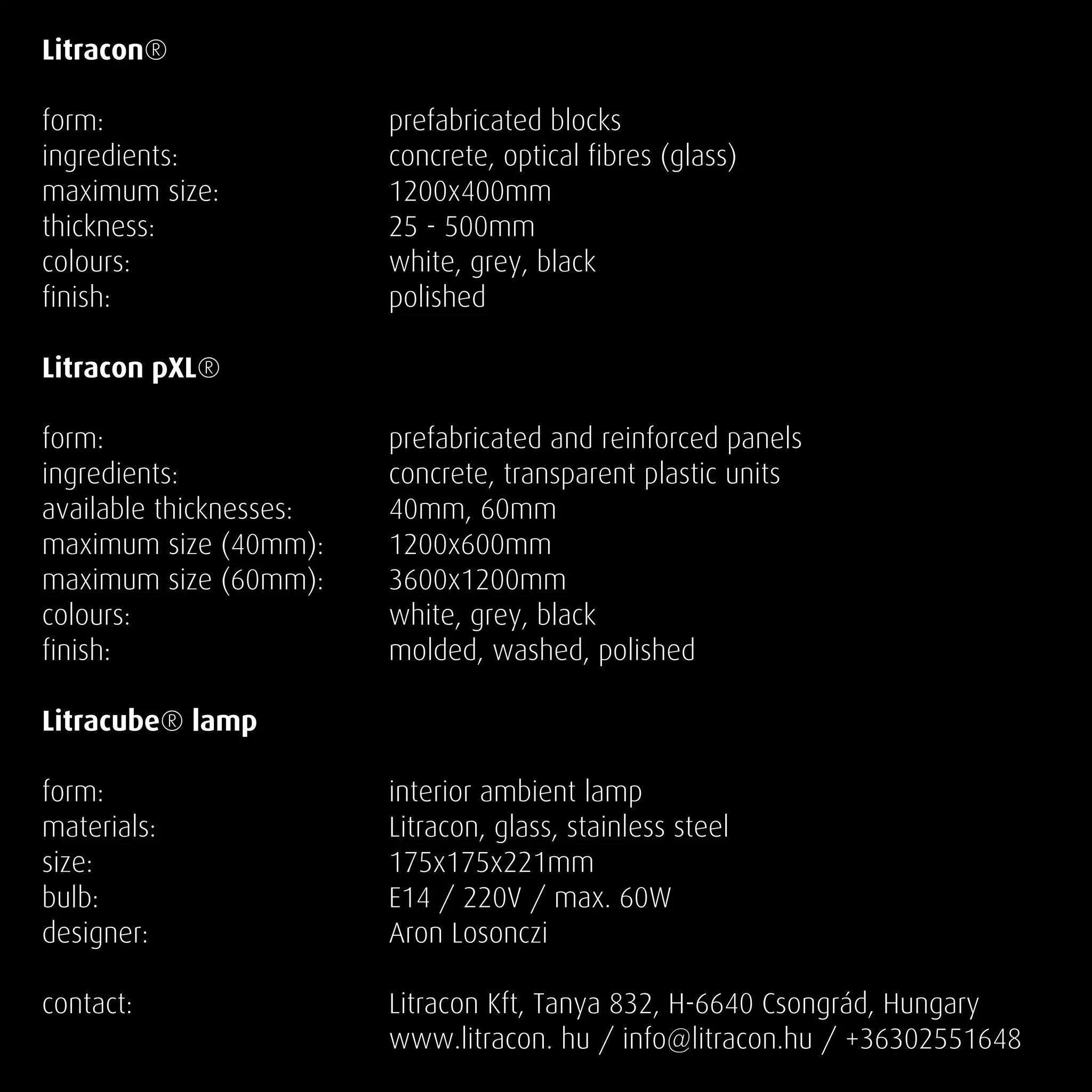 Litracon flyer 2010_en(1) | PDF